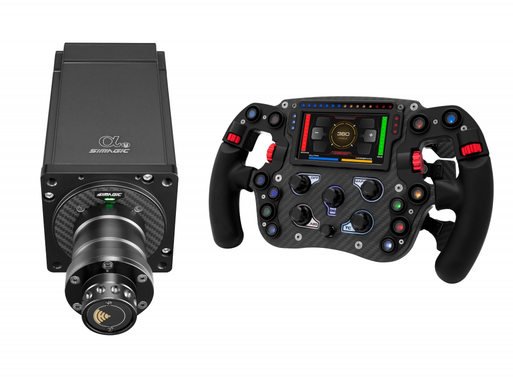 Simagic Alpha Ultimate DD rattbase med FX PRO Ratt | SIMRACING AS