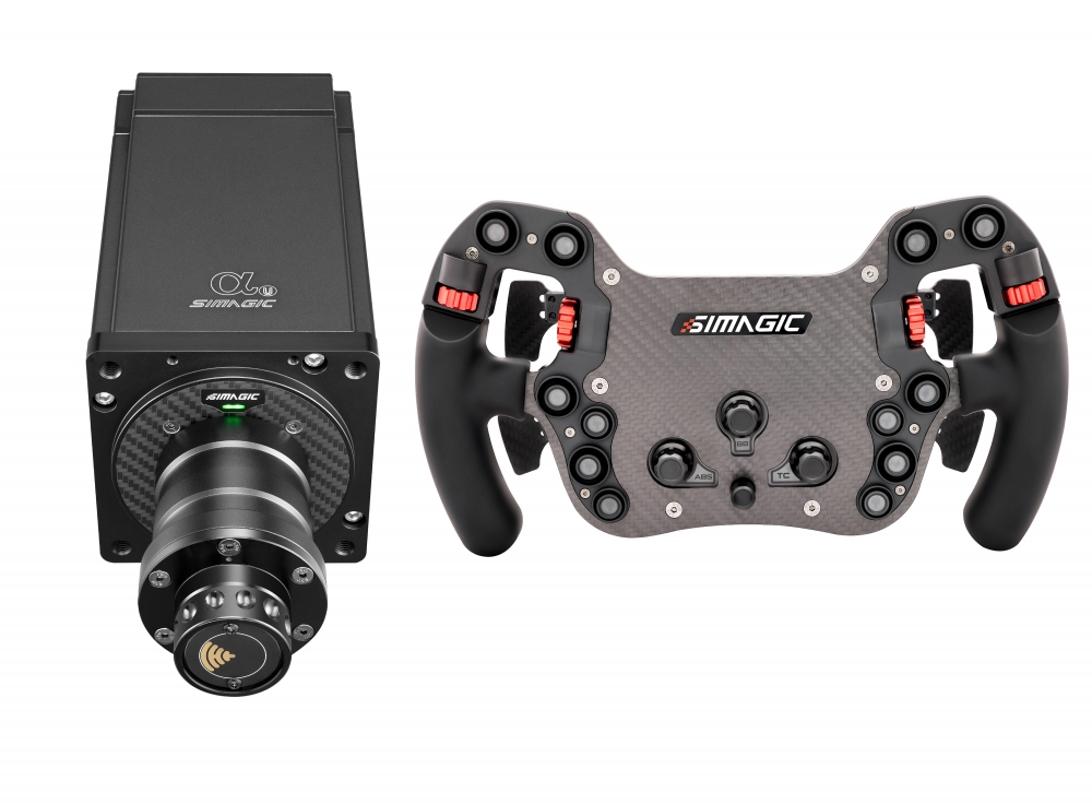 Simagic Alpha Ultimate DD rattbase med FX Ratt | SIMRACING AS